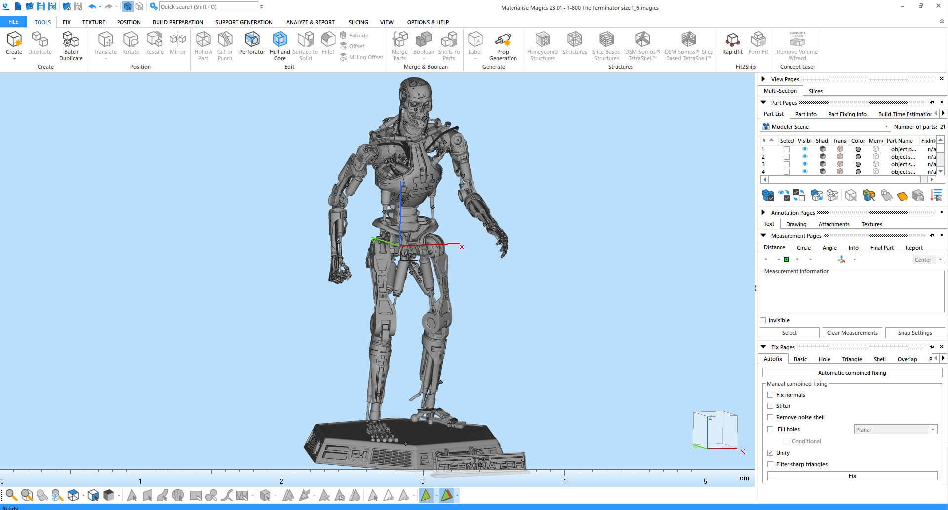 T-800 The Terminator 3D Model by SKYNET-2029