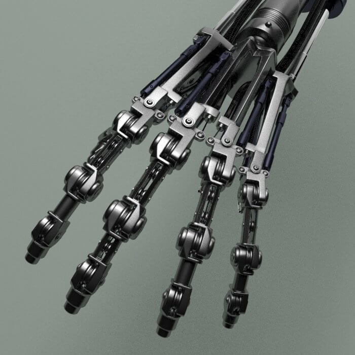 Terminator T-800 Arm 3D Model by SKYNET-2029