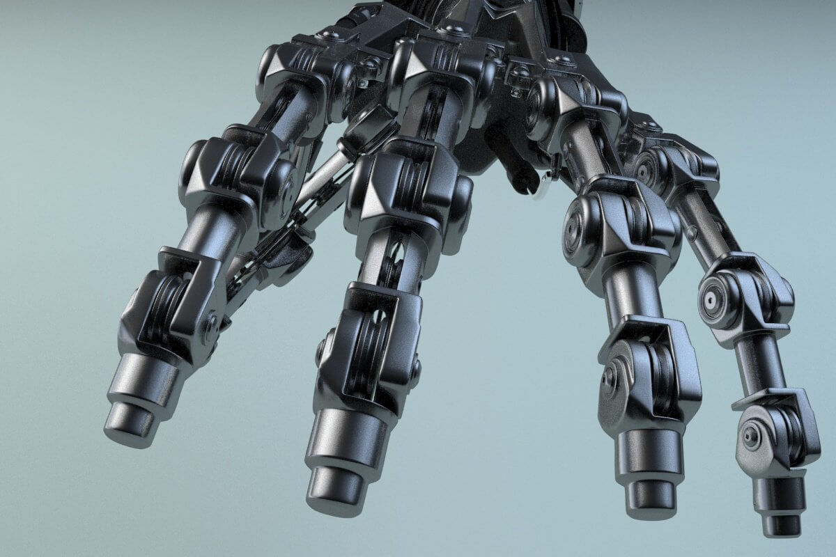 Terminator T-800 Arm 3D Model by SKYNET-2029