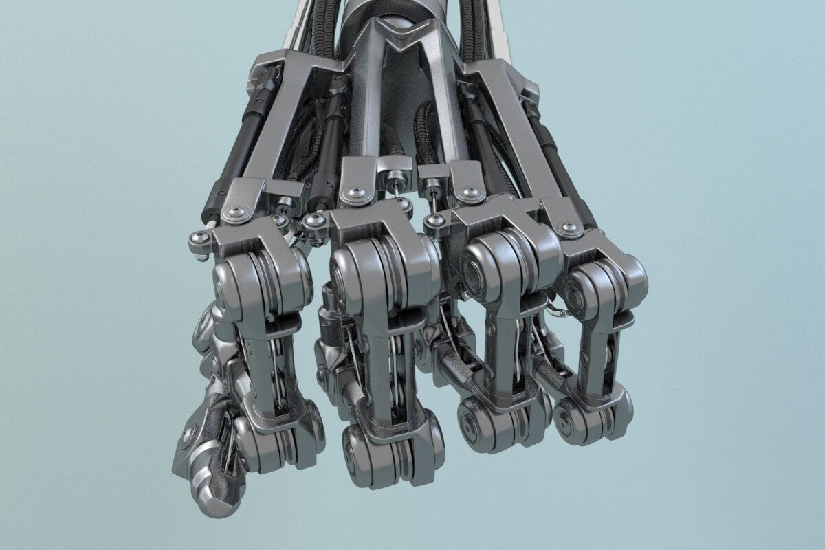 Terminator T-800 Arm 3D Model by SKYNET-2029