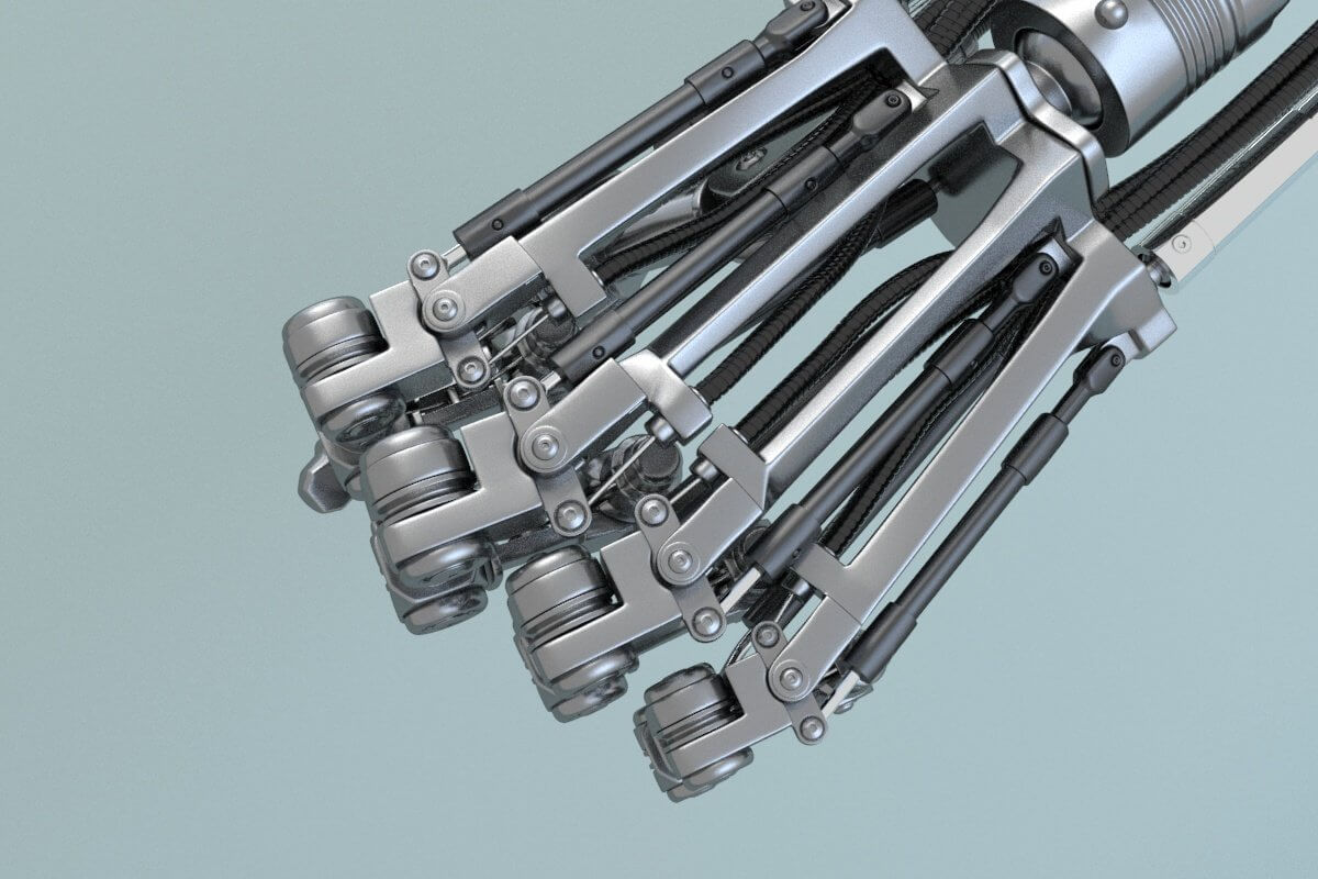 Terminator T-800 Arm 3D Model by SKYNET-2029