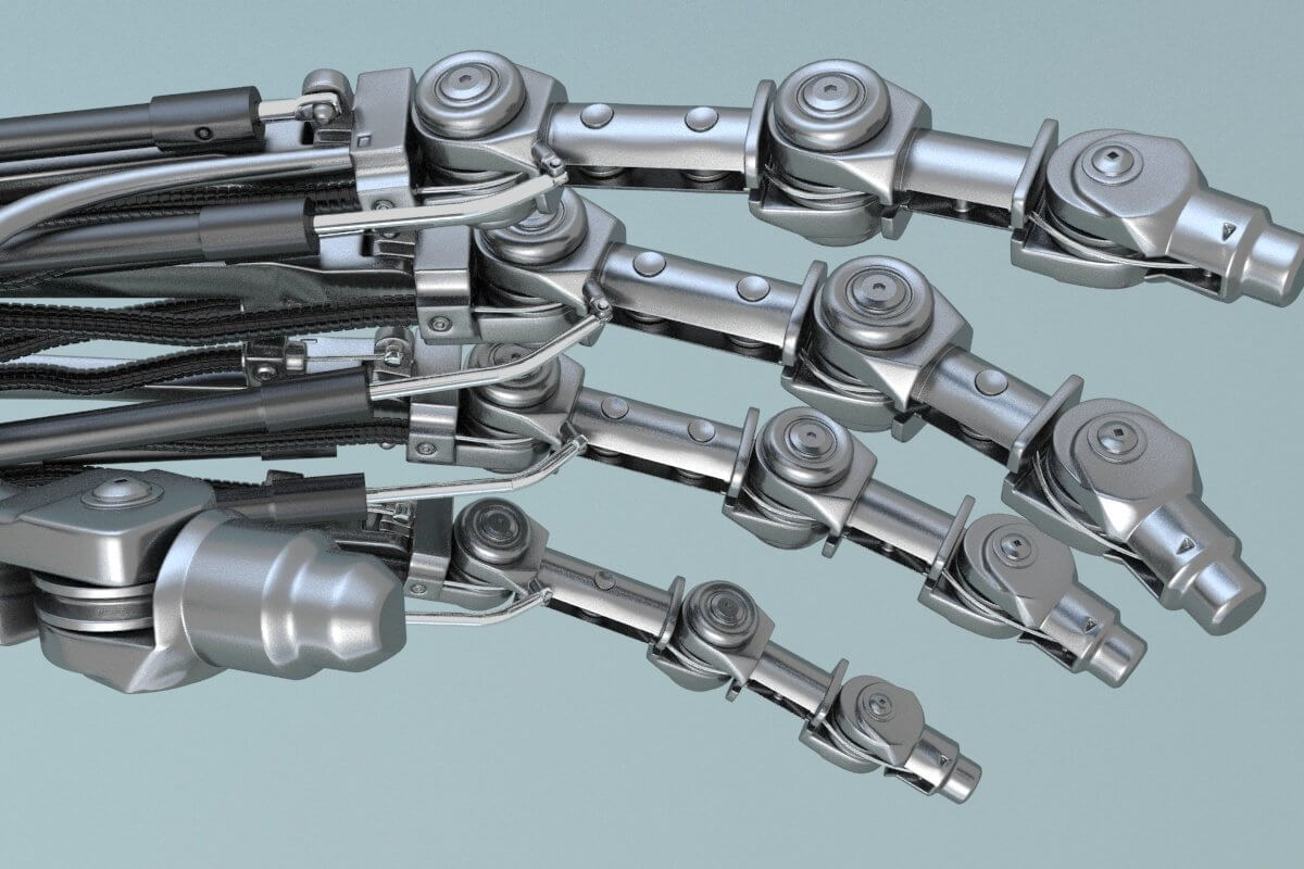 Terminator T-800 Arm 3D Model by SKYNET-2029