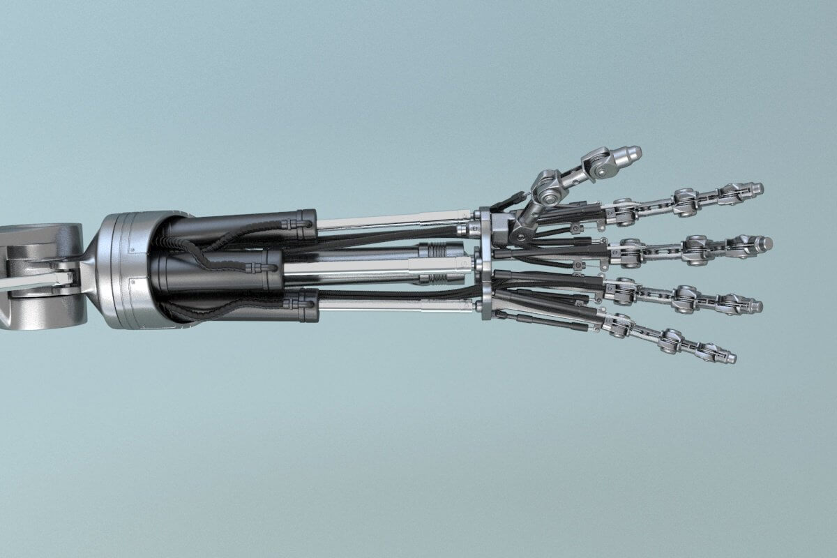 Terminator T-800 Arm 3D Model by SKYNET-2029