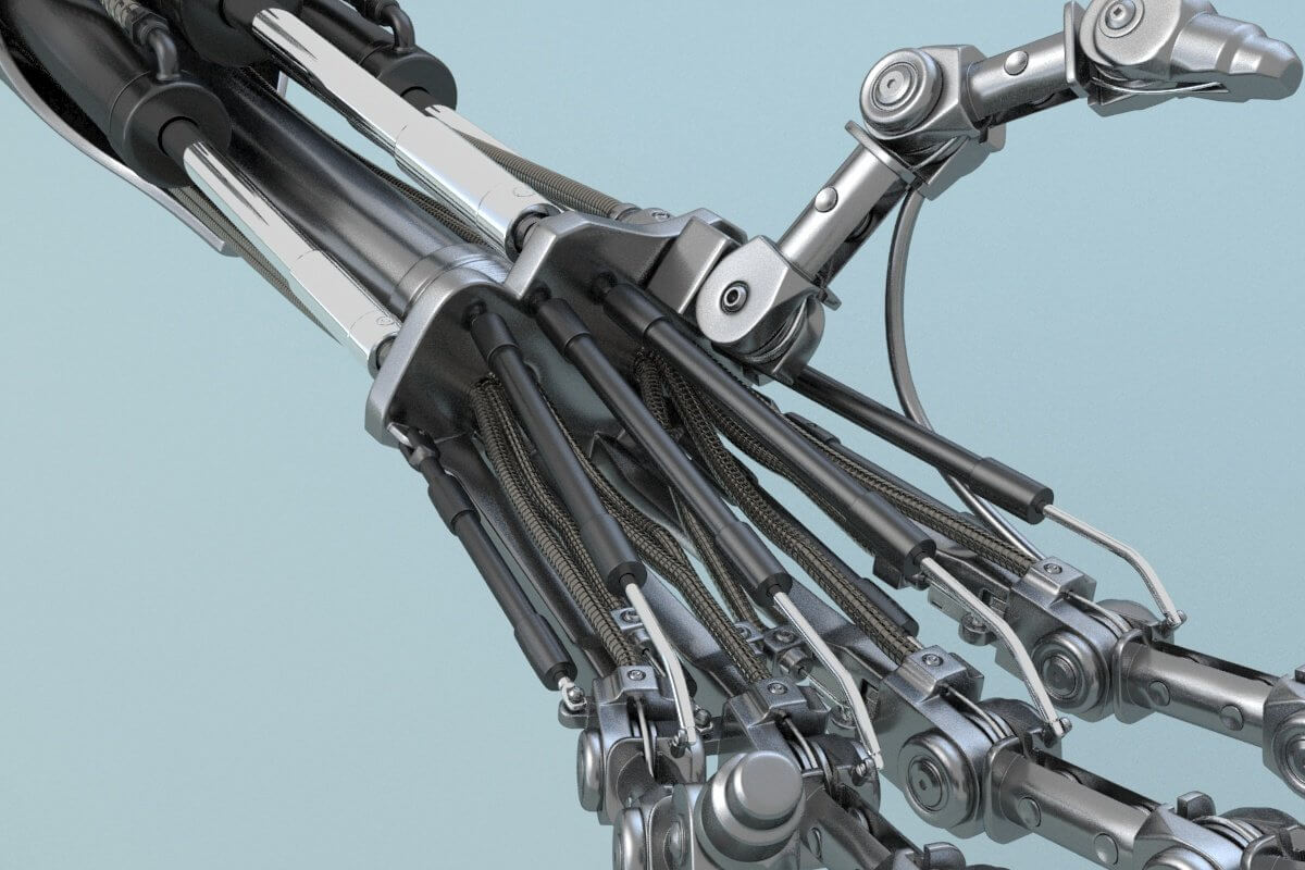 Terminator T-800 Arm 3D Model by SKYNET-2029