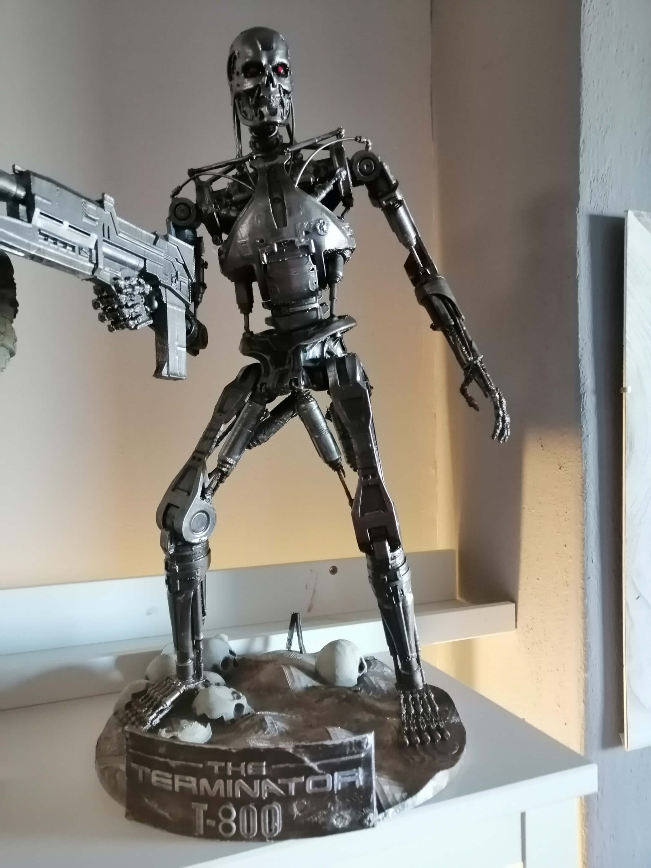 T 800 Endoskeleton 3D Print: T800 Models Free Download – DTWNIR