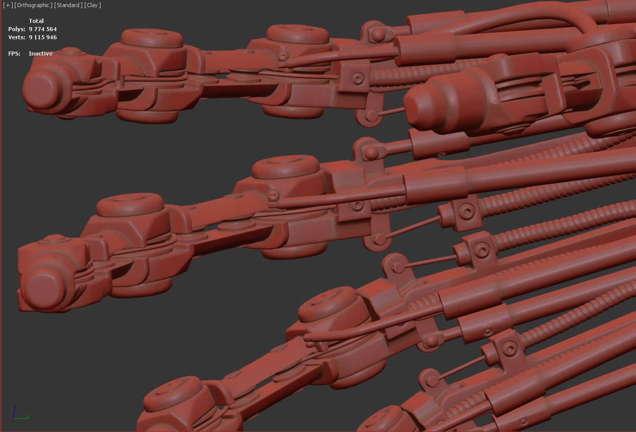 Terminator T-800 Endoskeleton Rekvizit T1 V2 3D Print Model by SKYNET-2029