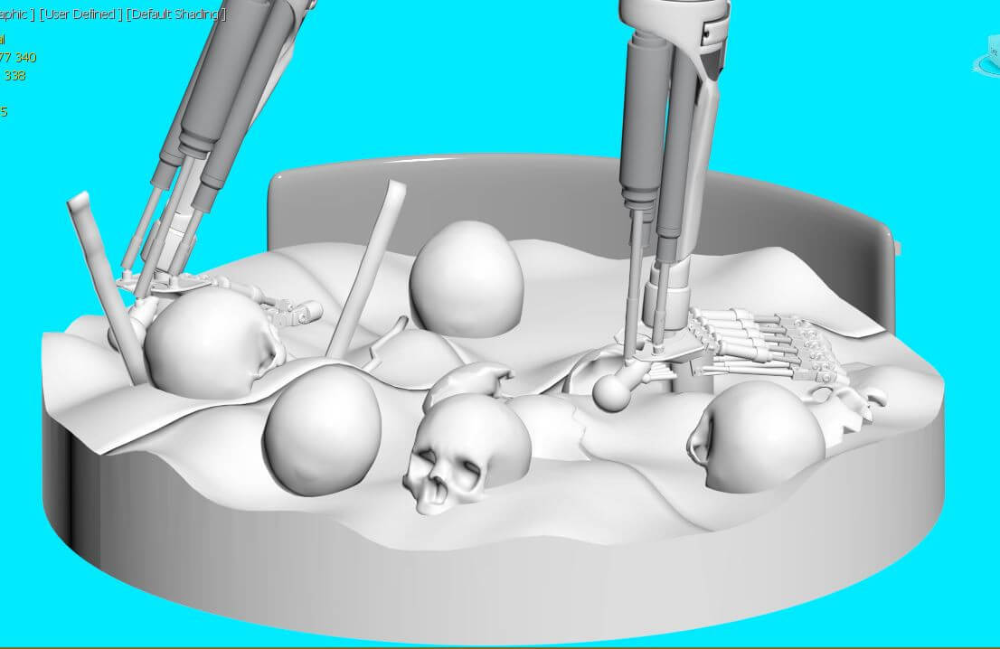 Terminator T-800 Endoskeleton T2 3D Model by SKYNET-2029