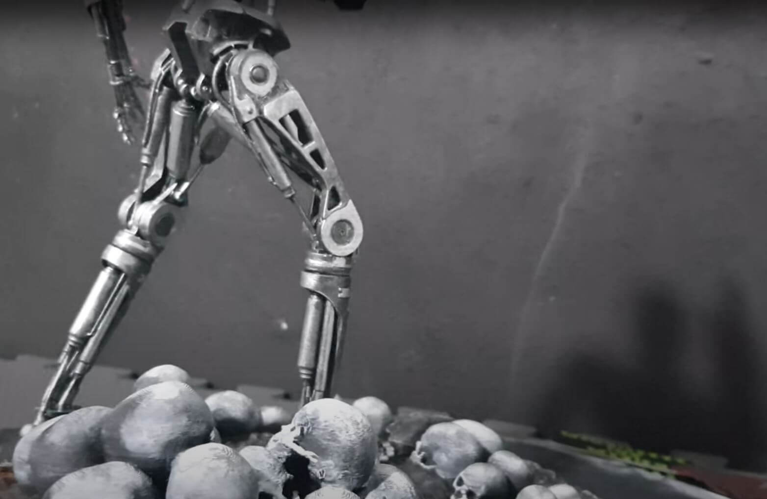 Terminator T-800 Endoskeleton Rekvizit T2 V2 High Detal 3D Model by ...