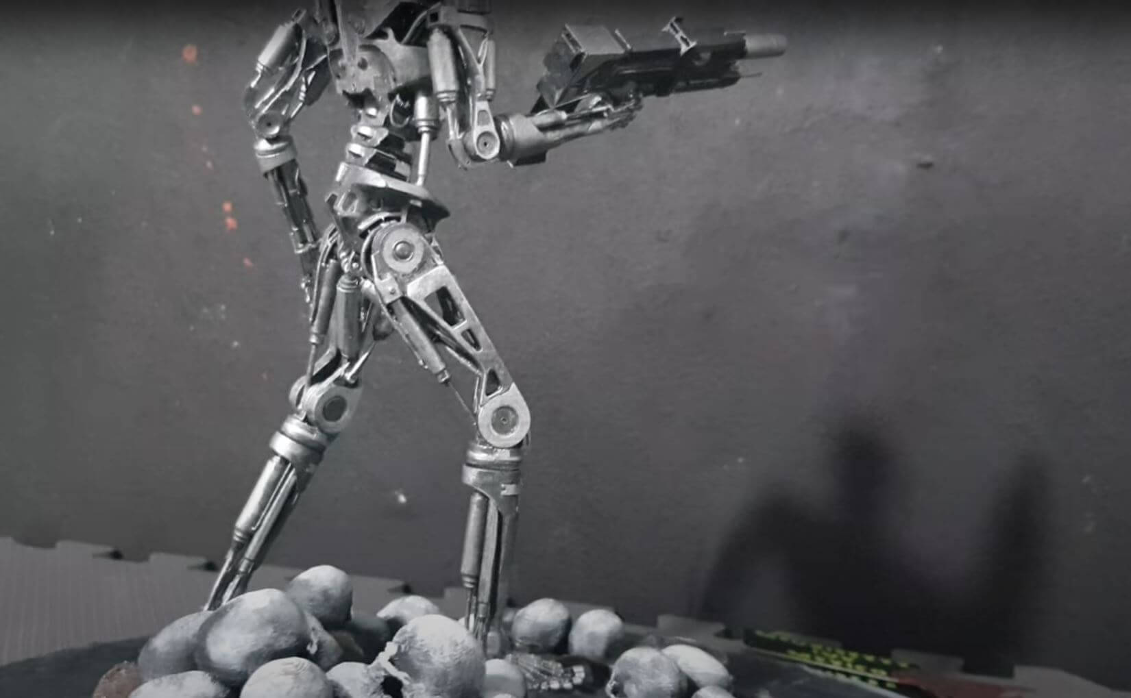 Terminator T-800 Endoskeleton Rekvizit T2 V2 High Detal 3D Model by ...