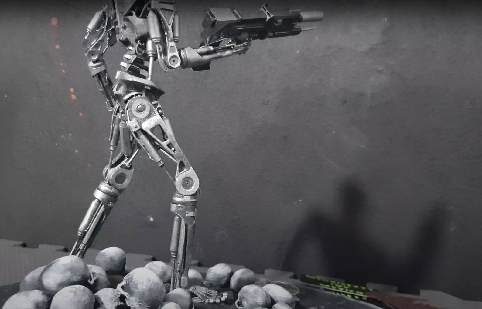 Terminator T-800 Endoskeleton Rekvizit T2 V2 High Detal 3D Model by ...