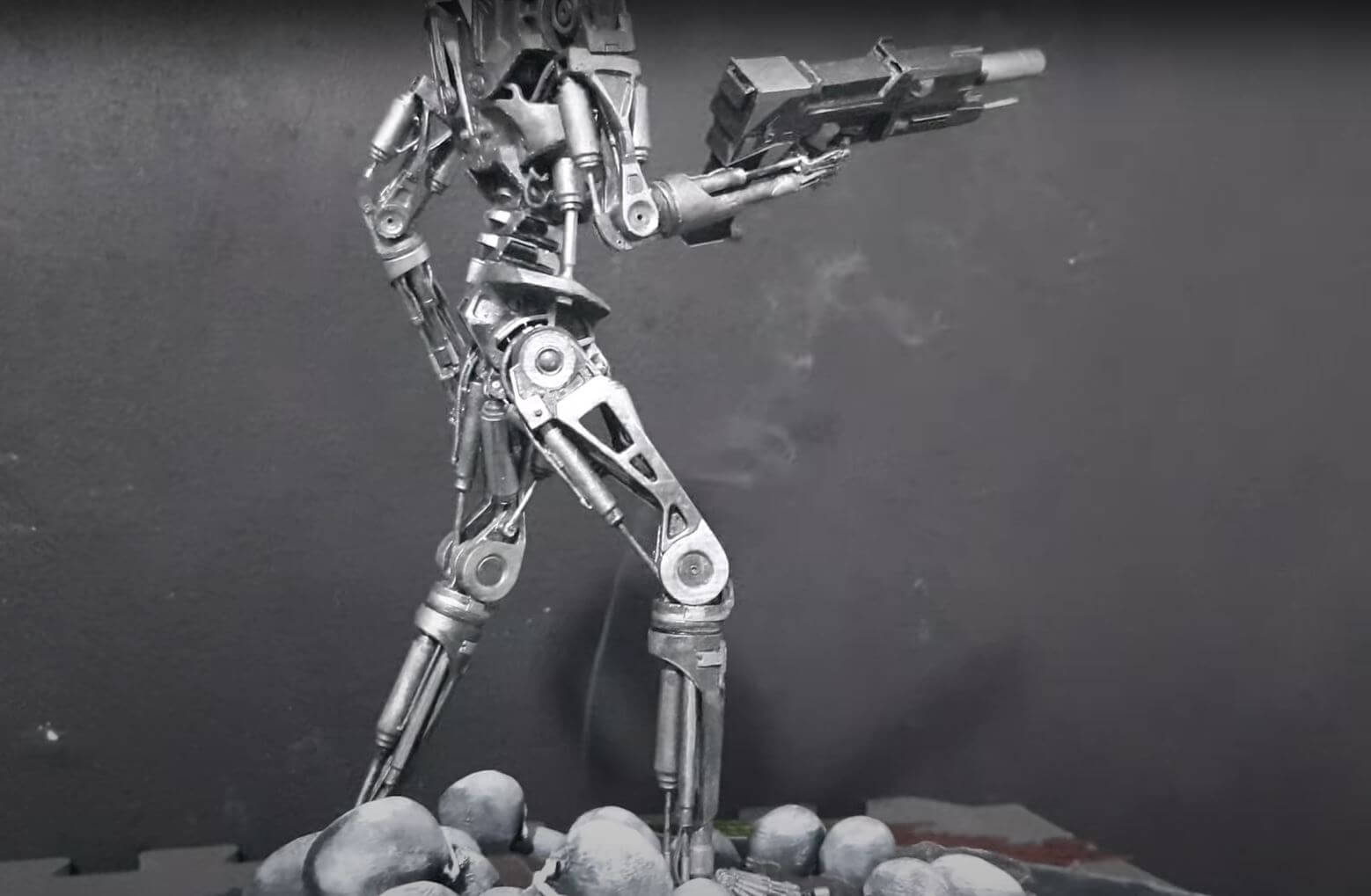 Terminator T-800 Endoskeleton Rekvizit T2 V2 High Detal 3D Model by ...