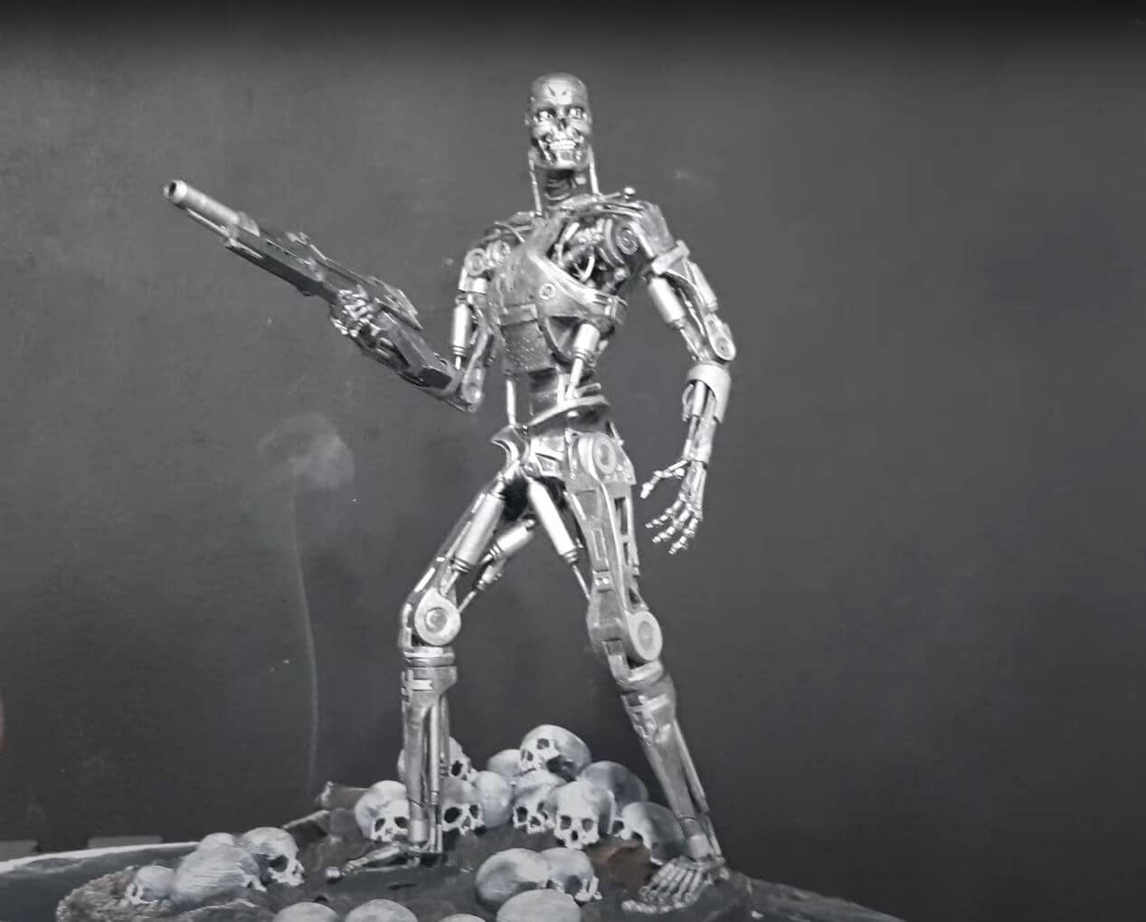 Terminator T-800 Endoskeleton Rekvizit T2 V2 High Detal 3D Model by ...