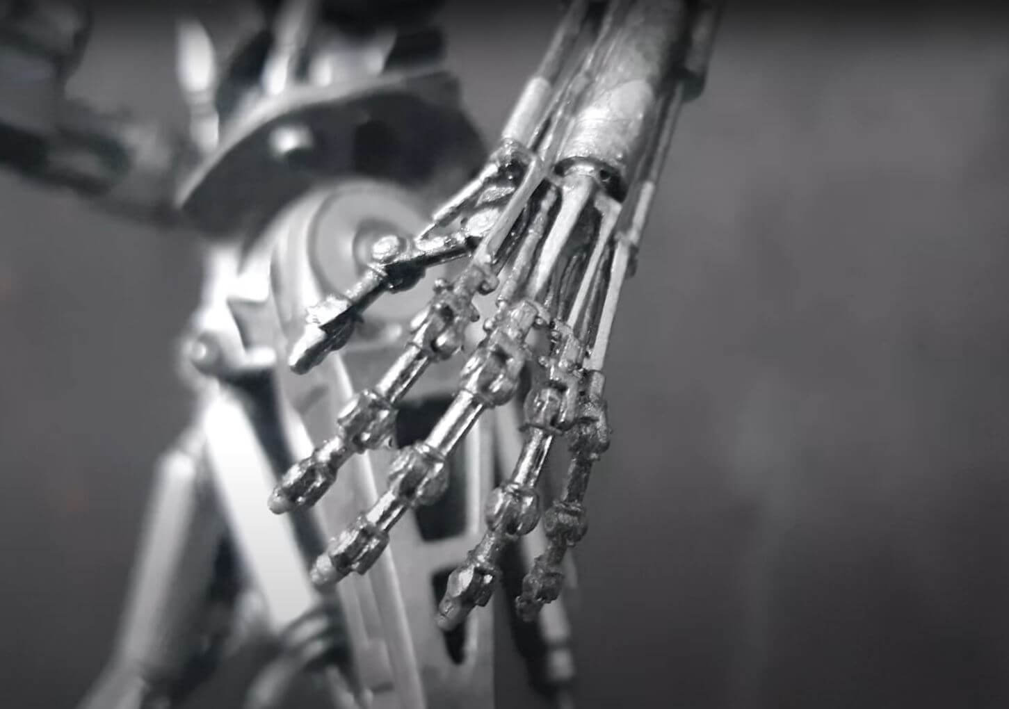 Terminator T-800 Endoskeleton Rekvizit T2 V2 High Detal 3D Model by ...