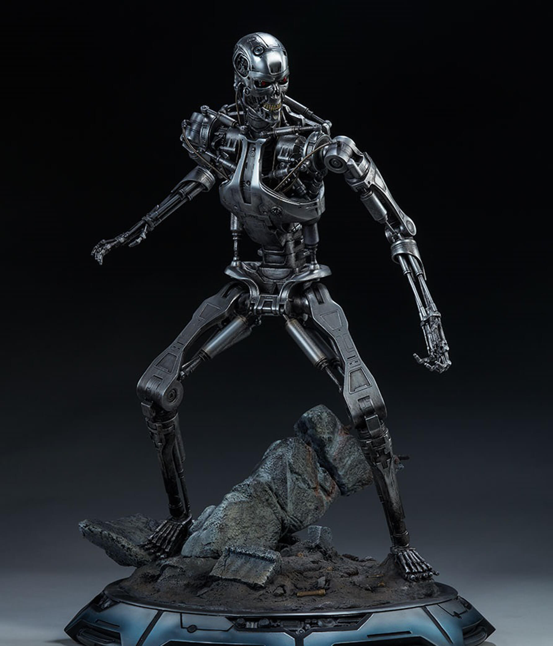 Terminator T-800 Endoskeleton Rekvizit T1 3D Model by SKYNET-2029