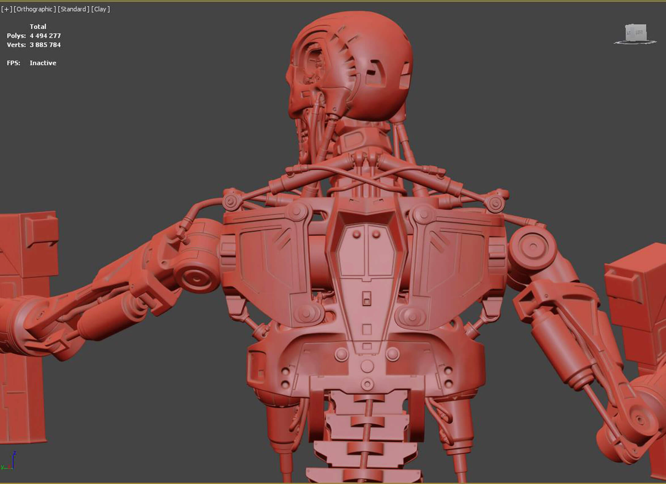 Terminator T-800 Judgment Day 3D Model by SKYNET-2029