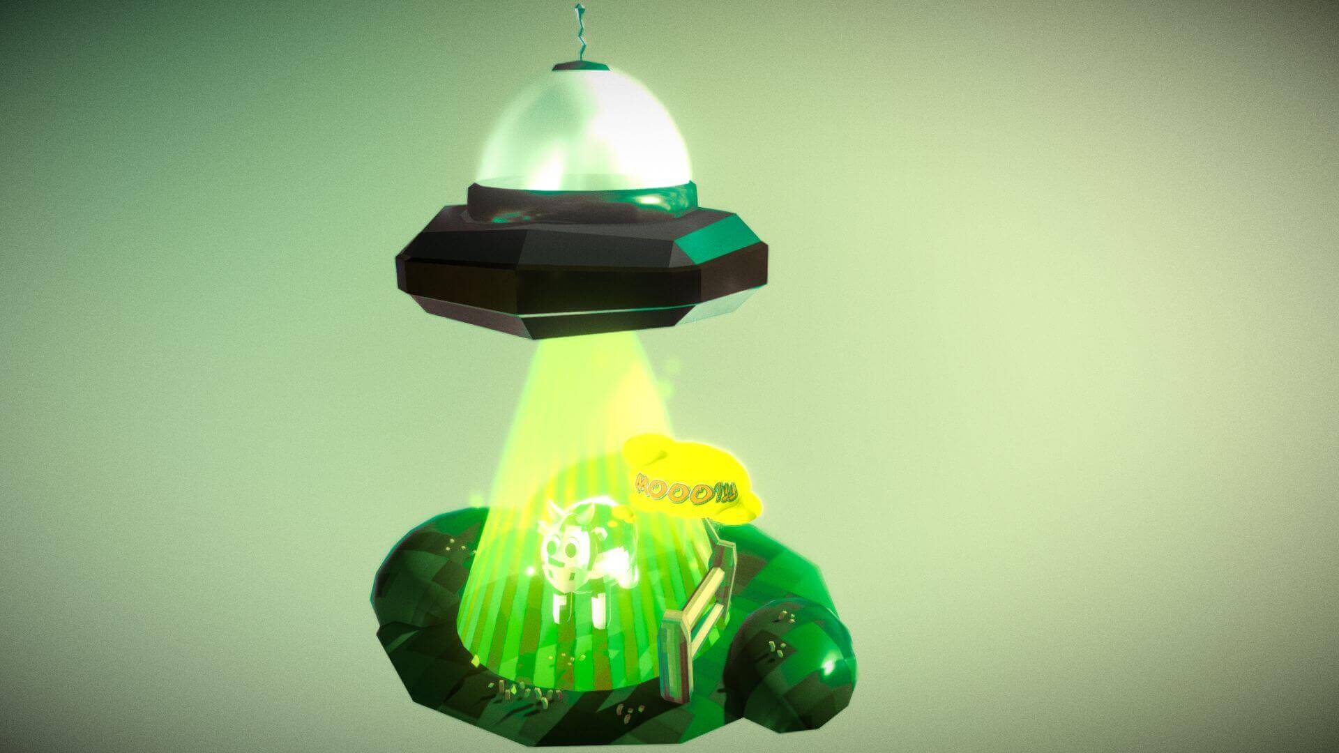 Alien Invader - 3D Model by SkywolfGameStudios