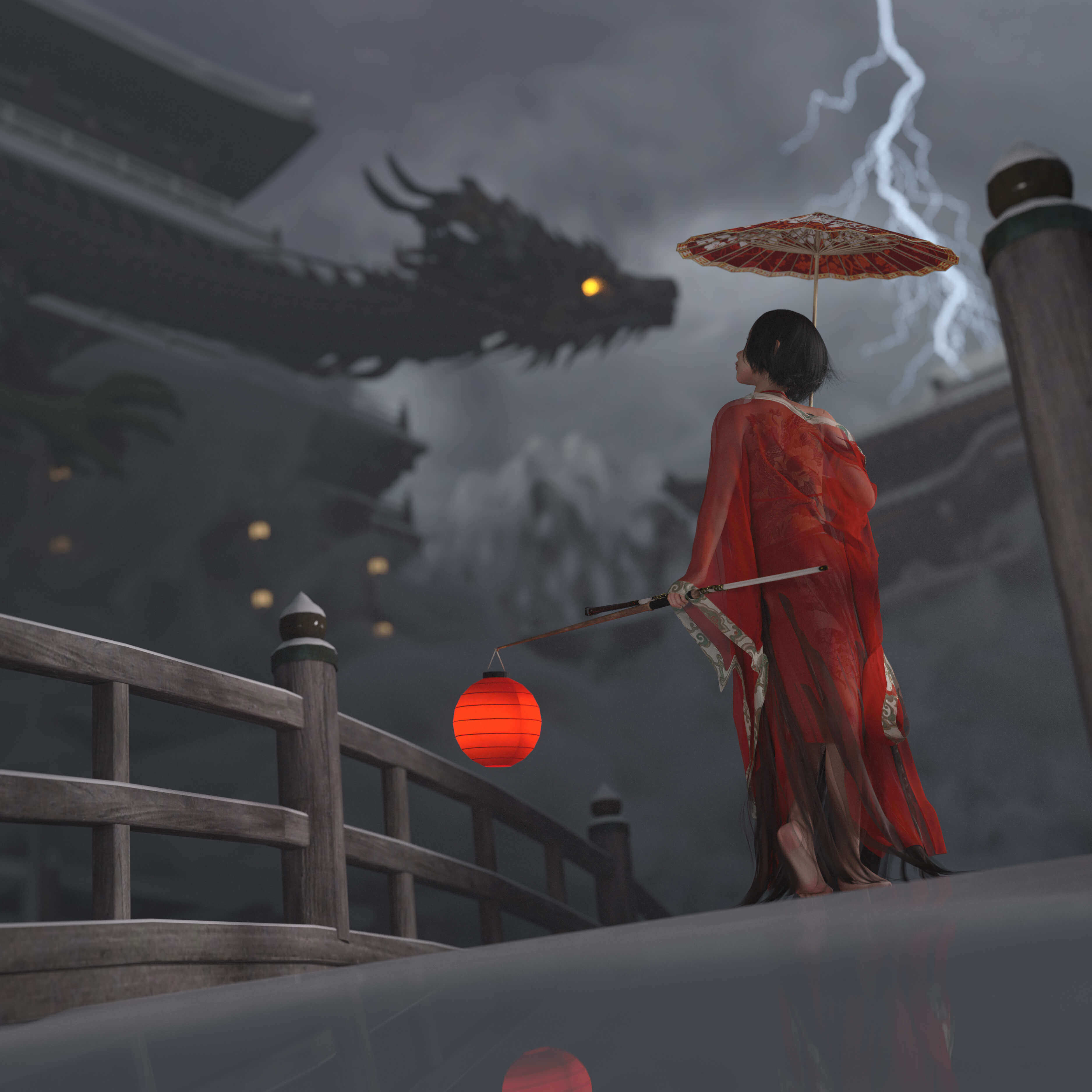 No Title 3D Render, Digital Art by Slashed_999