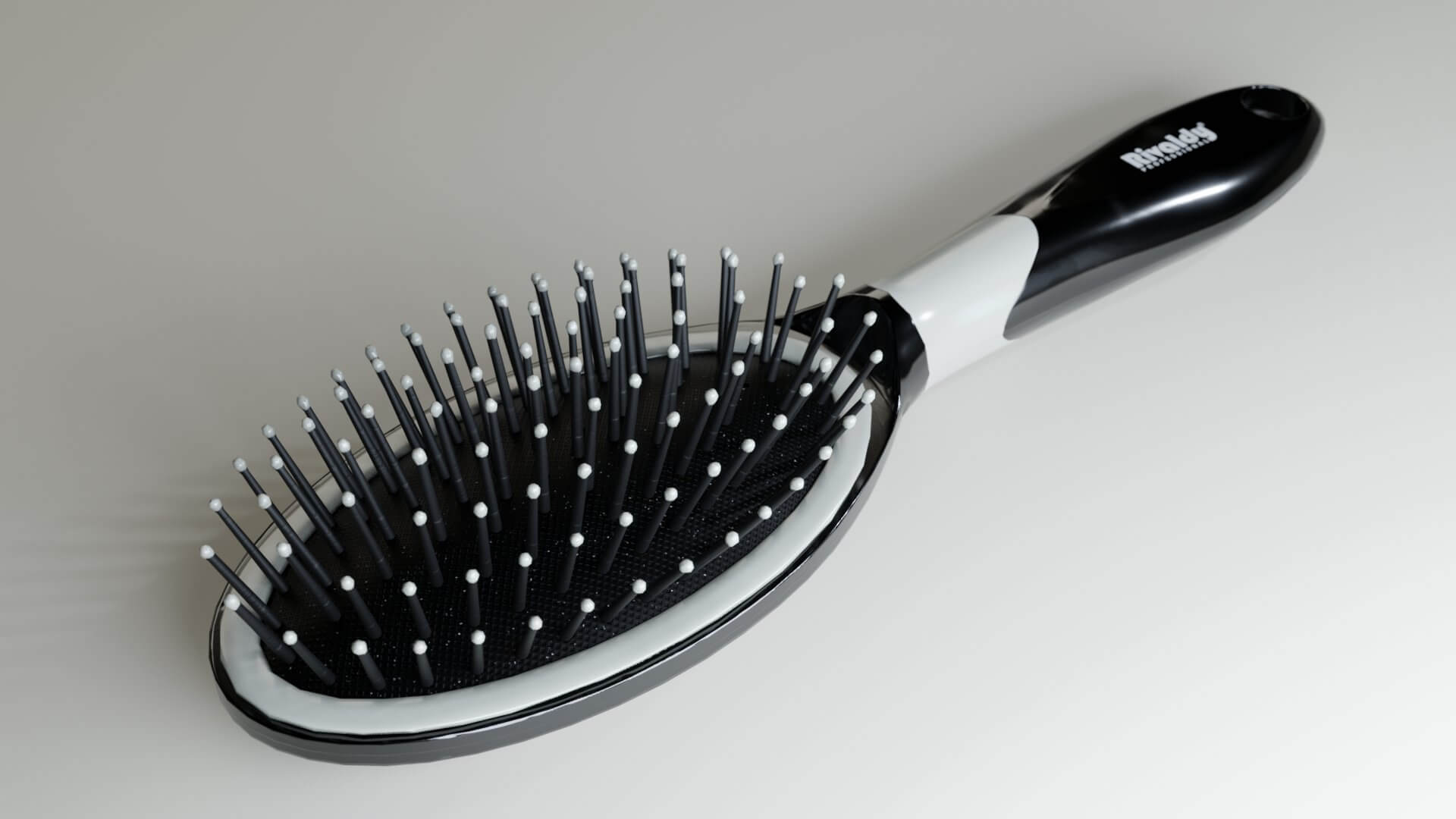 Hairbrush Rivaldy Professional - 3D Model by Slater711