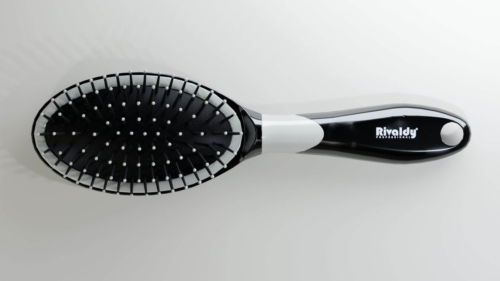 Hairbrush Rivaldy Professional - 3D Model by Slater711