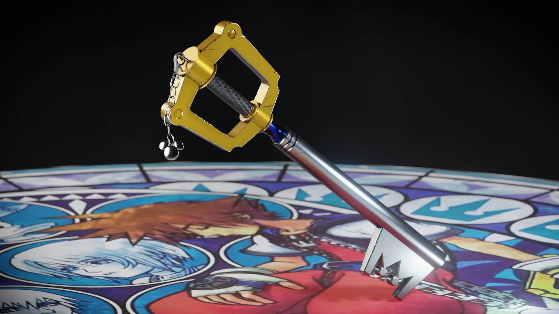 Kingdom Hearts 3d Keyblades