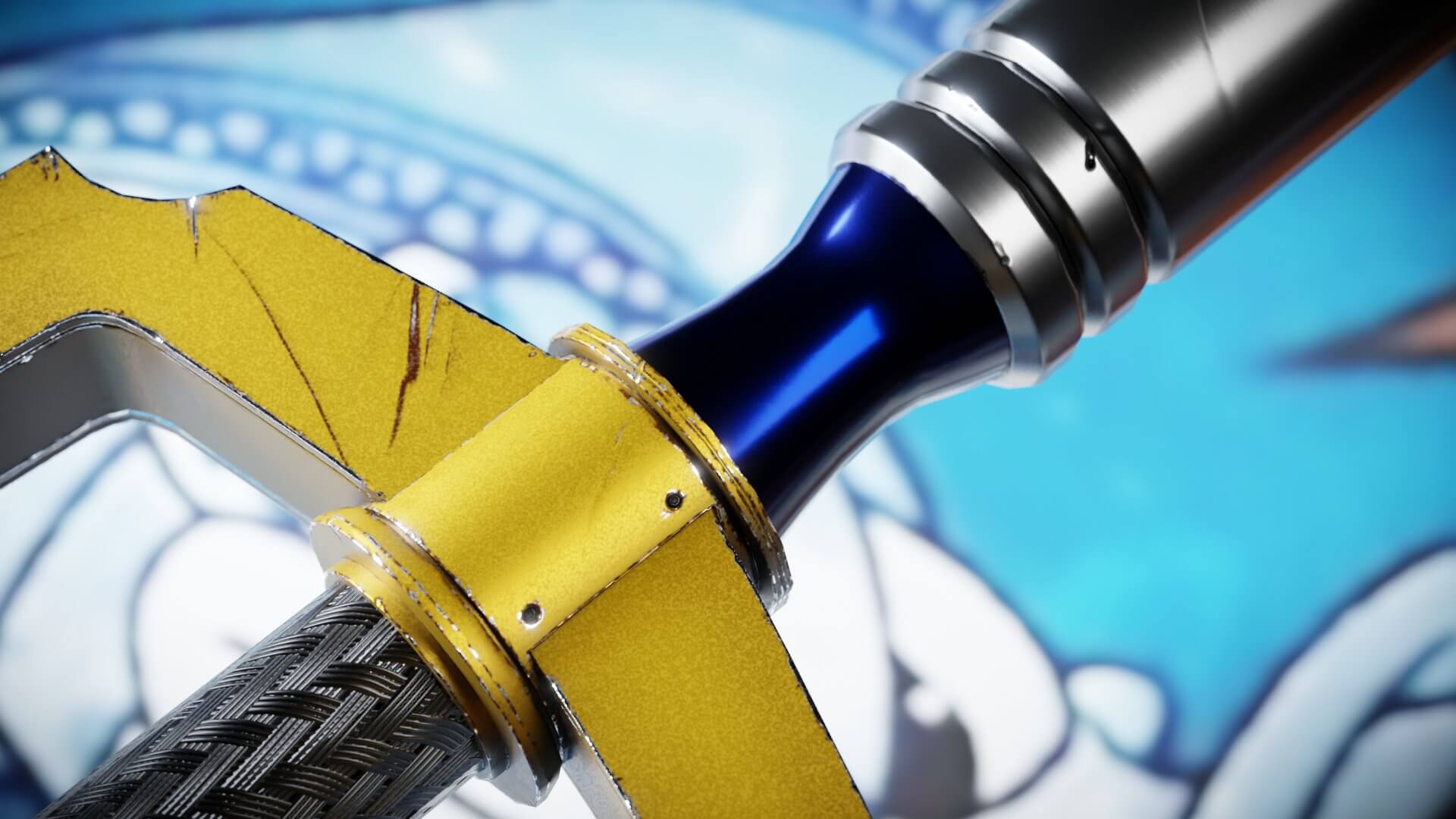 Keyblade from Kingdom Hearts - 3D Model by Slater711