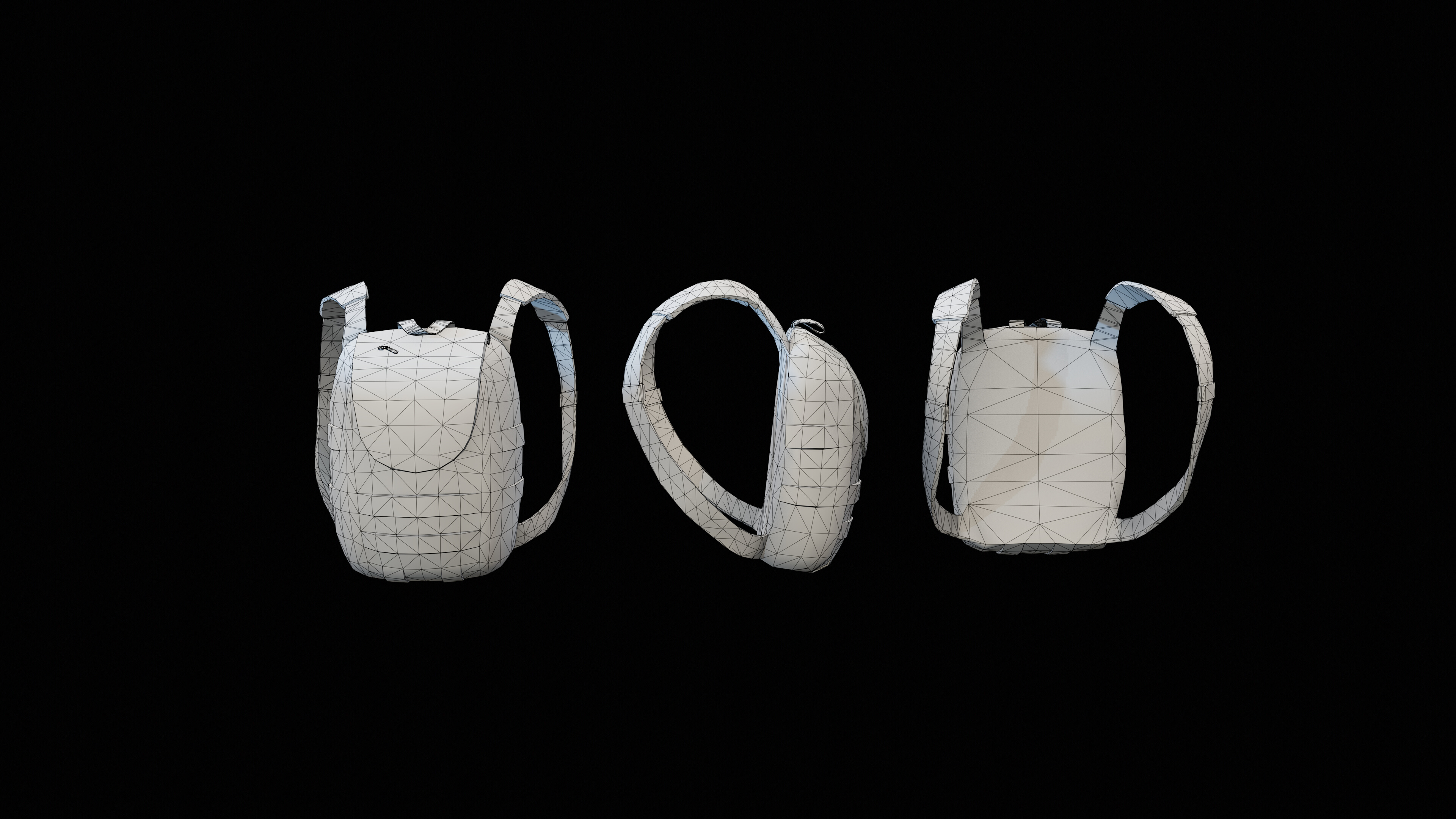 Modern Backpack - 3D Model by Slayver