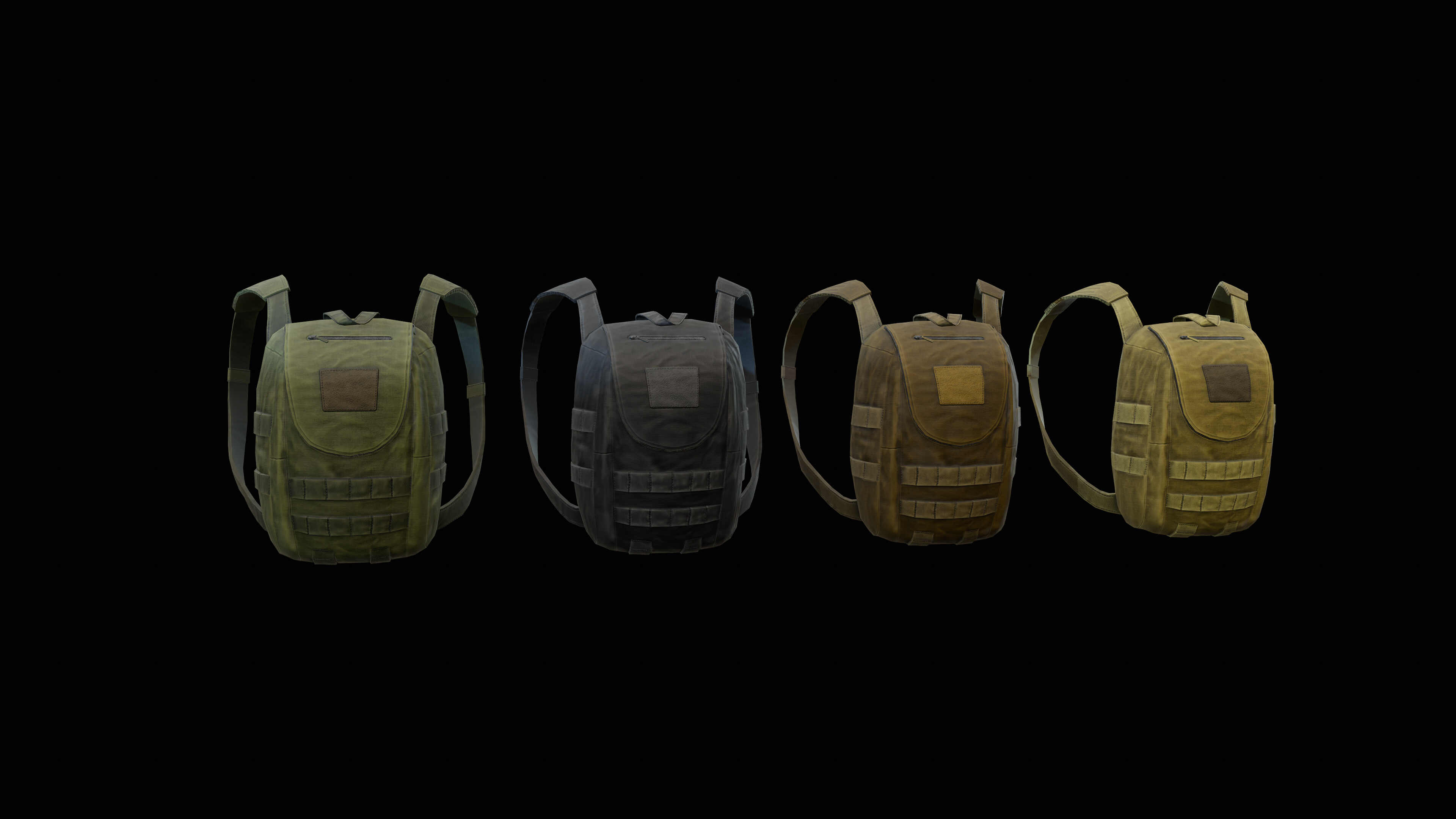 Modern Backpack - 3D Model by Slayver