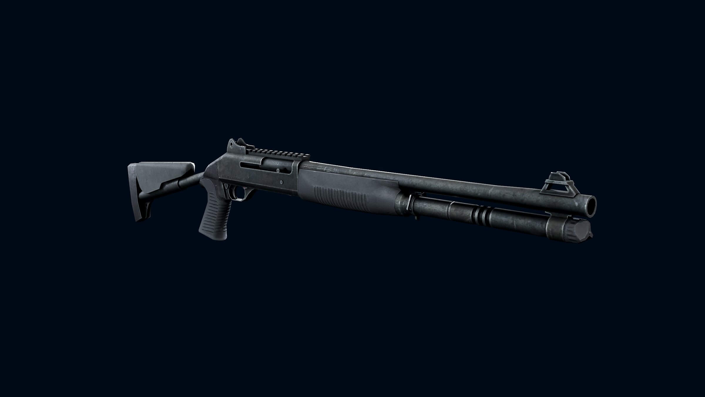 Benelli M4 - 3D Model by Slayver