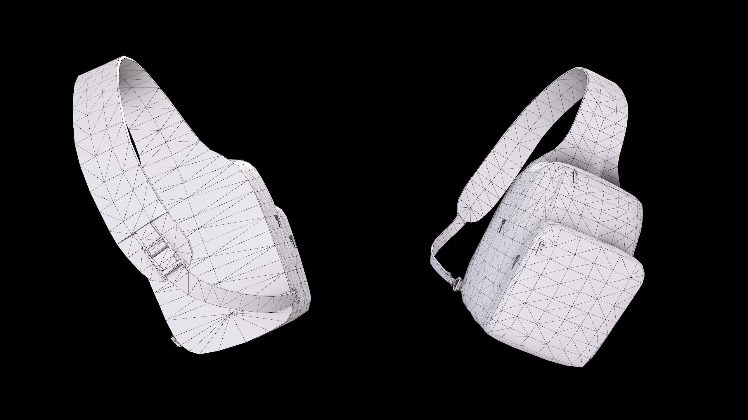 Casual Bags - 3D Model by Slayver