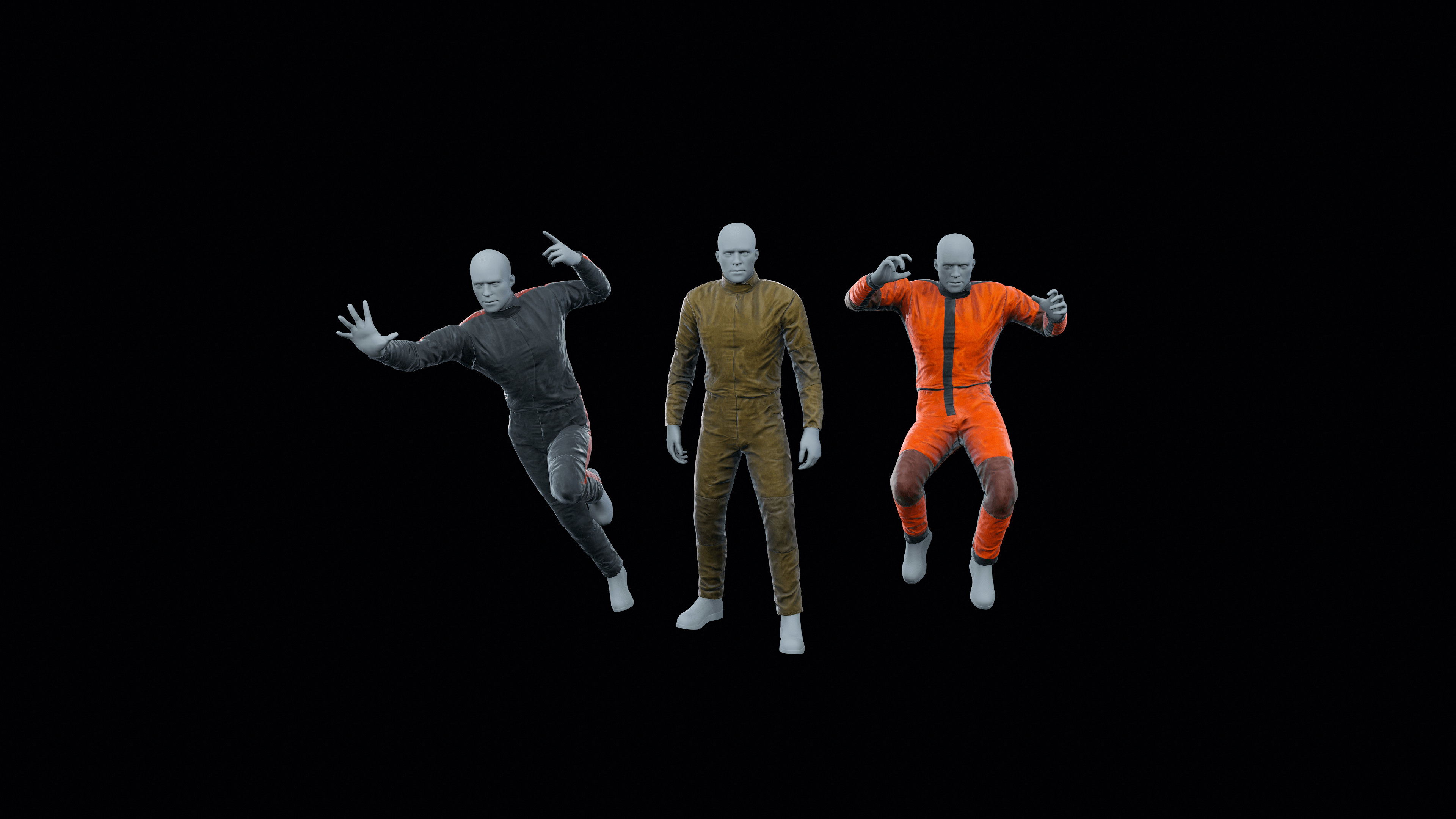 Sci-Fi Jumpsuit 3D Render, Digital Art by Slayver