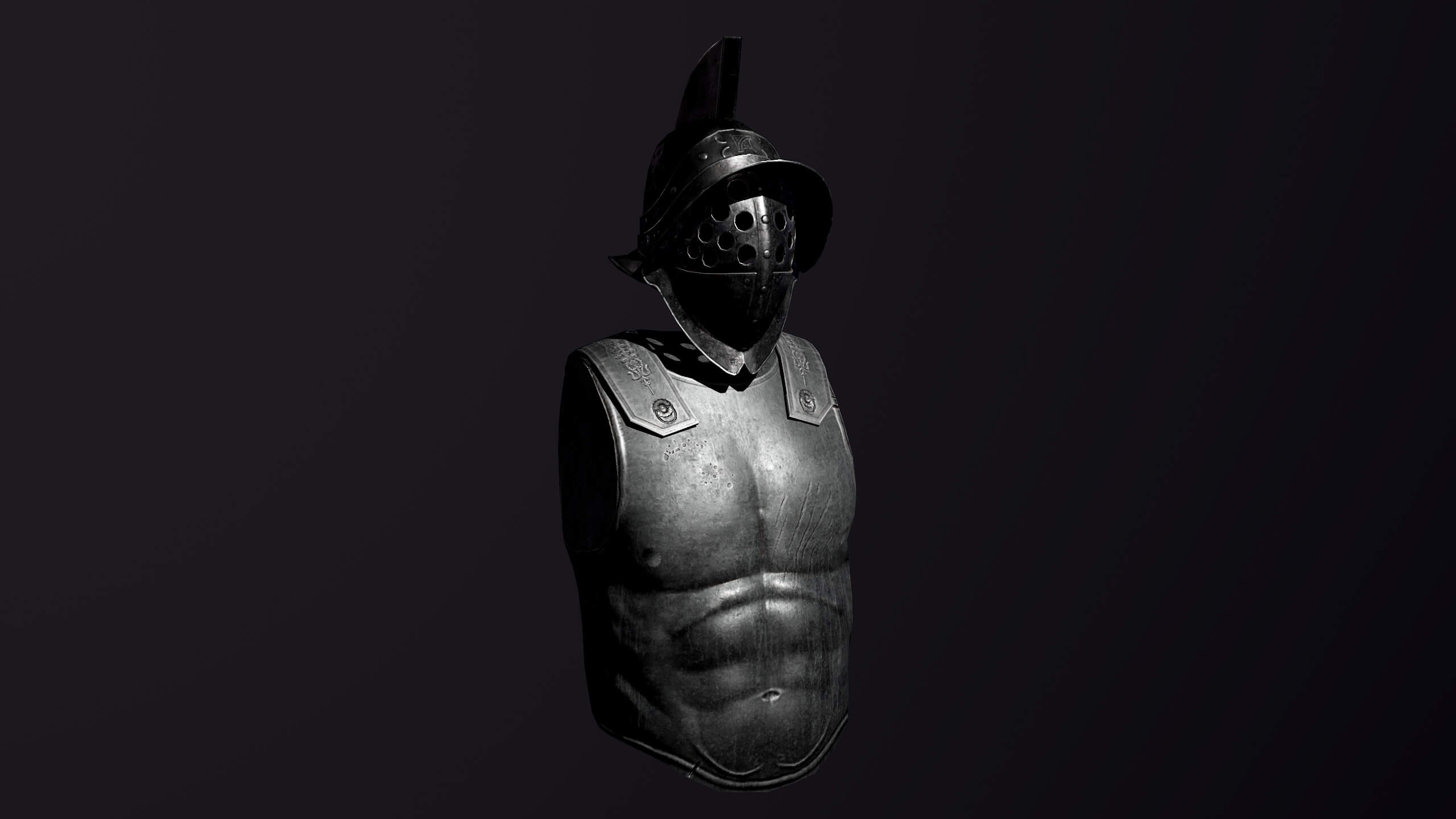 Gladiator Armor - 3D Model by Slayver