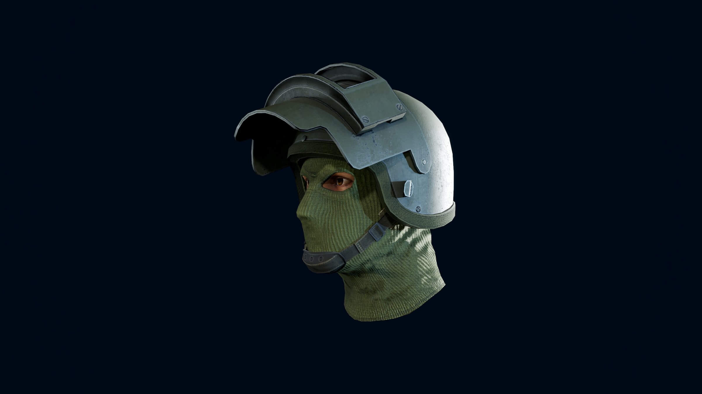 Heavy Helmet - 3D Model by Slayver
