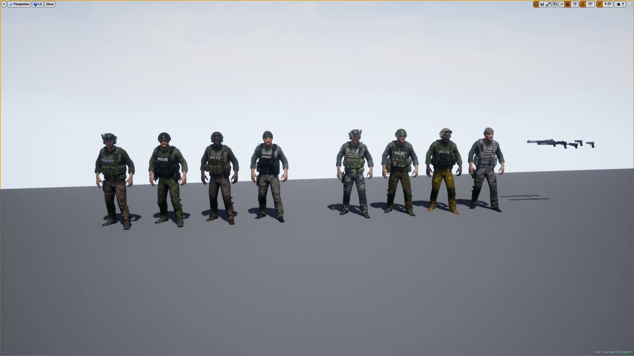 Law Enforcement - 3D Model by Slayver