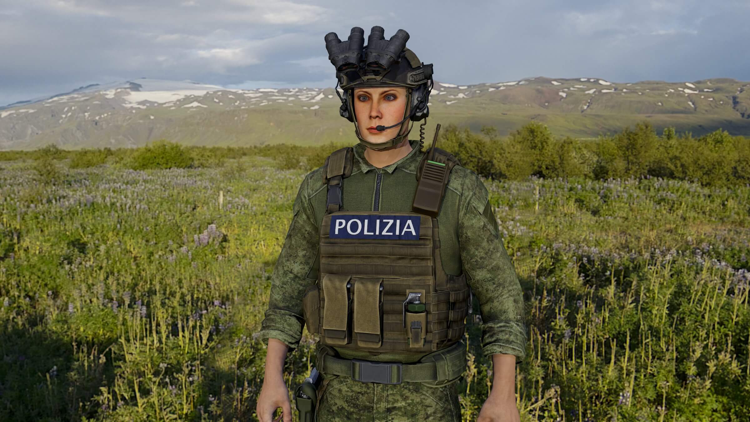 Law Enforcement - 3D Model by Slayver