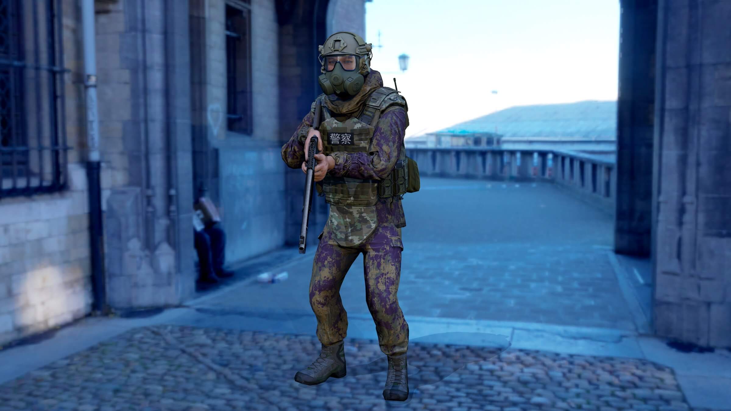 Modular Military Character 2 - 3D Model by Slayver