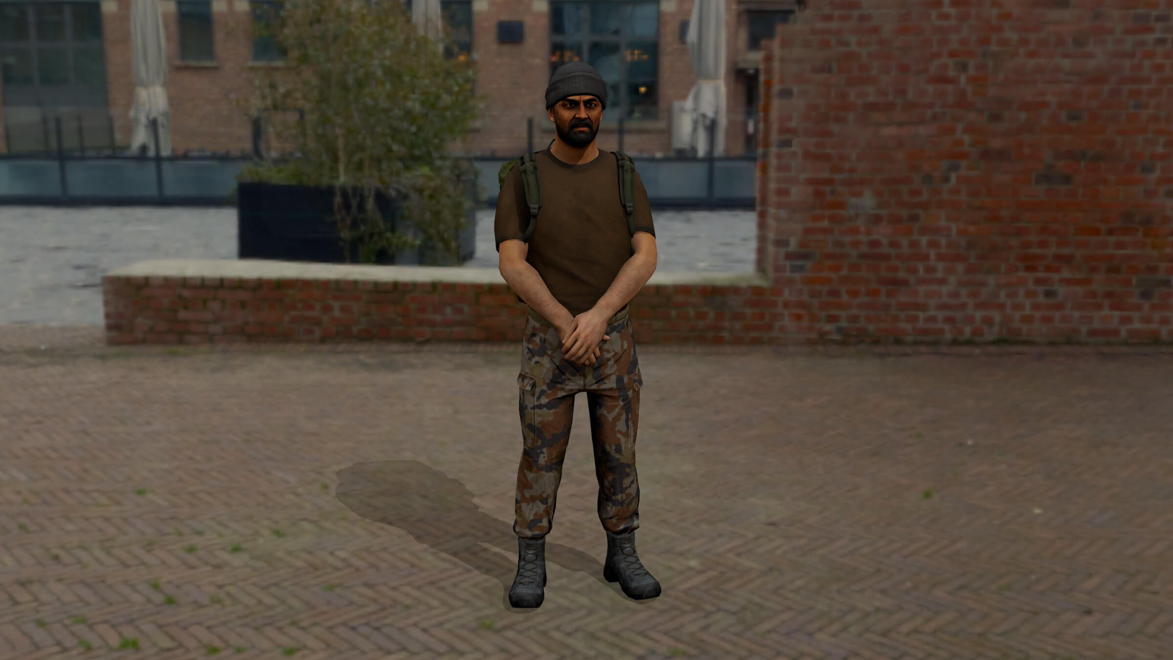 Modular Military Character 2 - 3D Model by Slayver