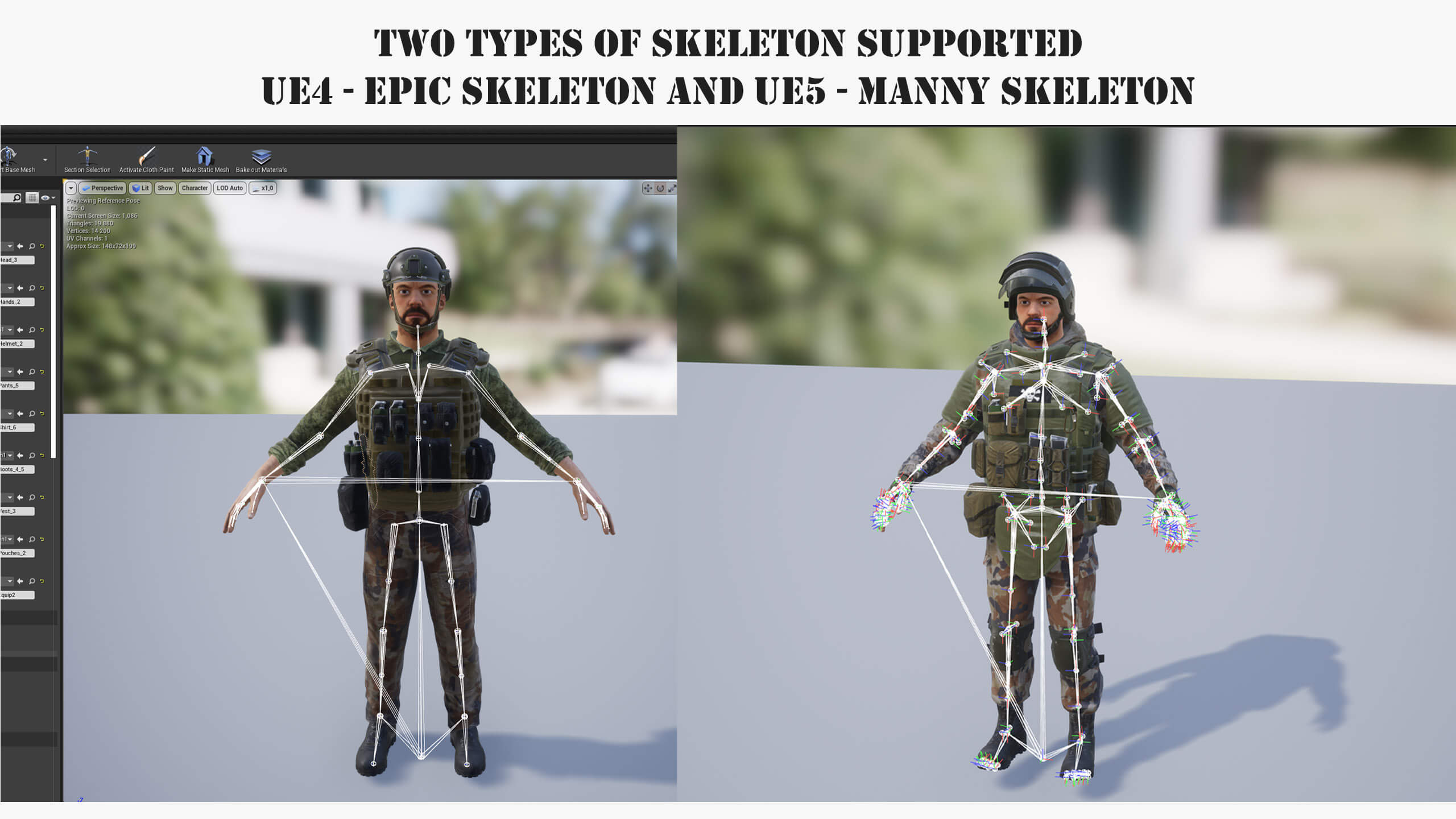 Modular Military Character 2 - 3D Model by Slayver