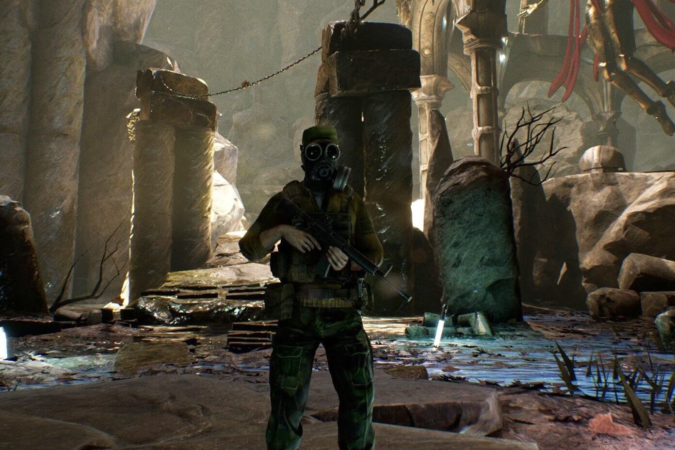 Modular Military Character - 3D Model by Slayver