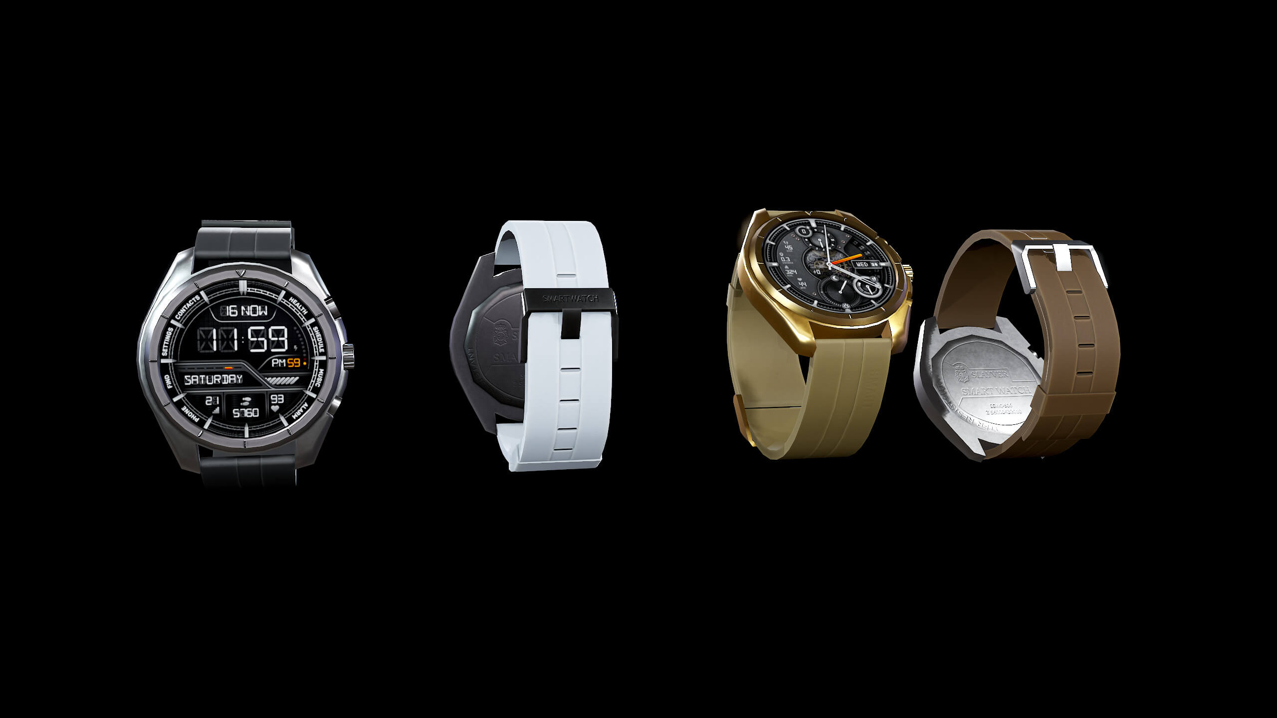 SmartWatch - 3D Model by Slayver