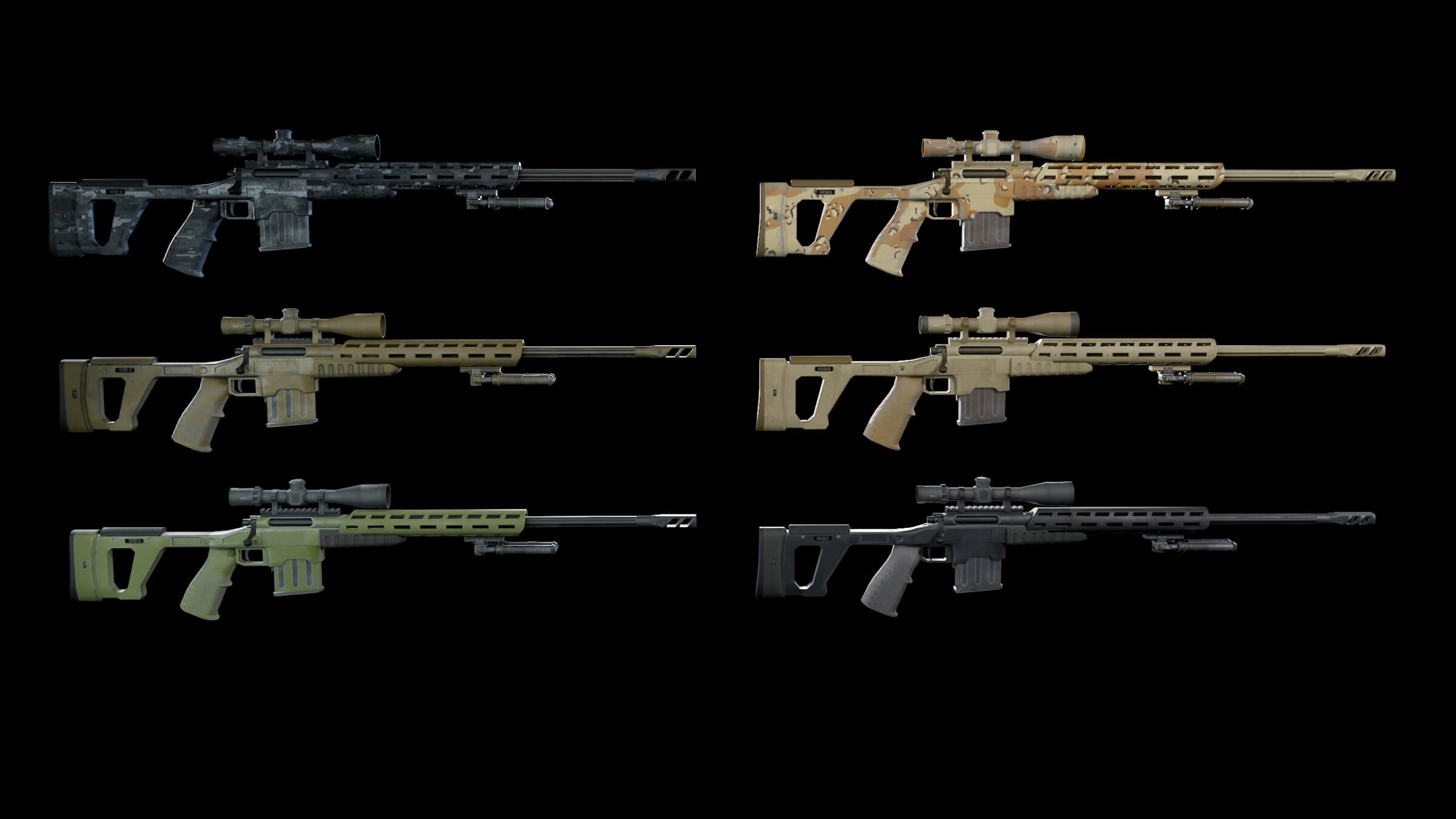 Sniper Rifle - 3D Model by Slayver