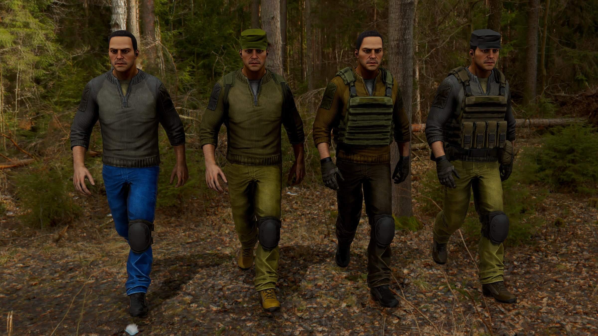 Survivalist Character - Free 3D Model by Slayver