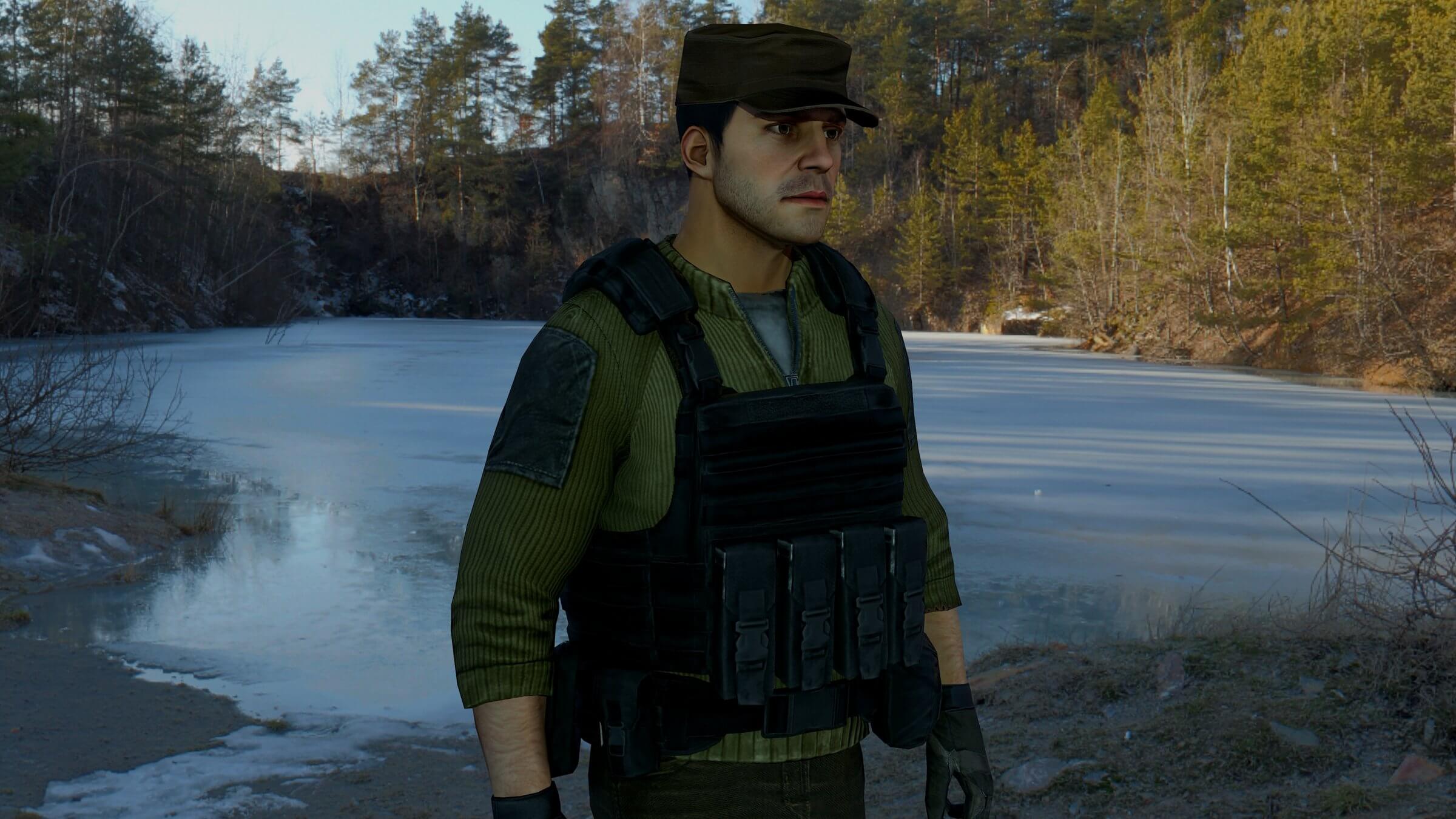 Survivalist Character - Free 3D Model by Slayver