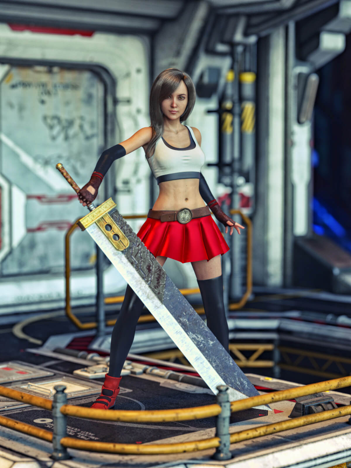 S3D Fantasy Sword and Poses for Genesis 8 Female - Daz Content by Slide3D