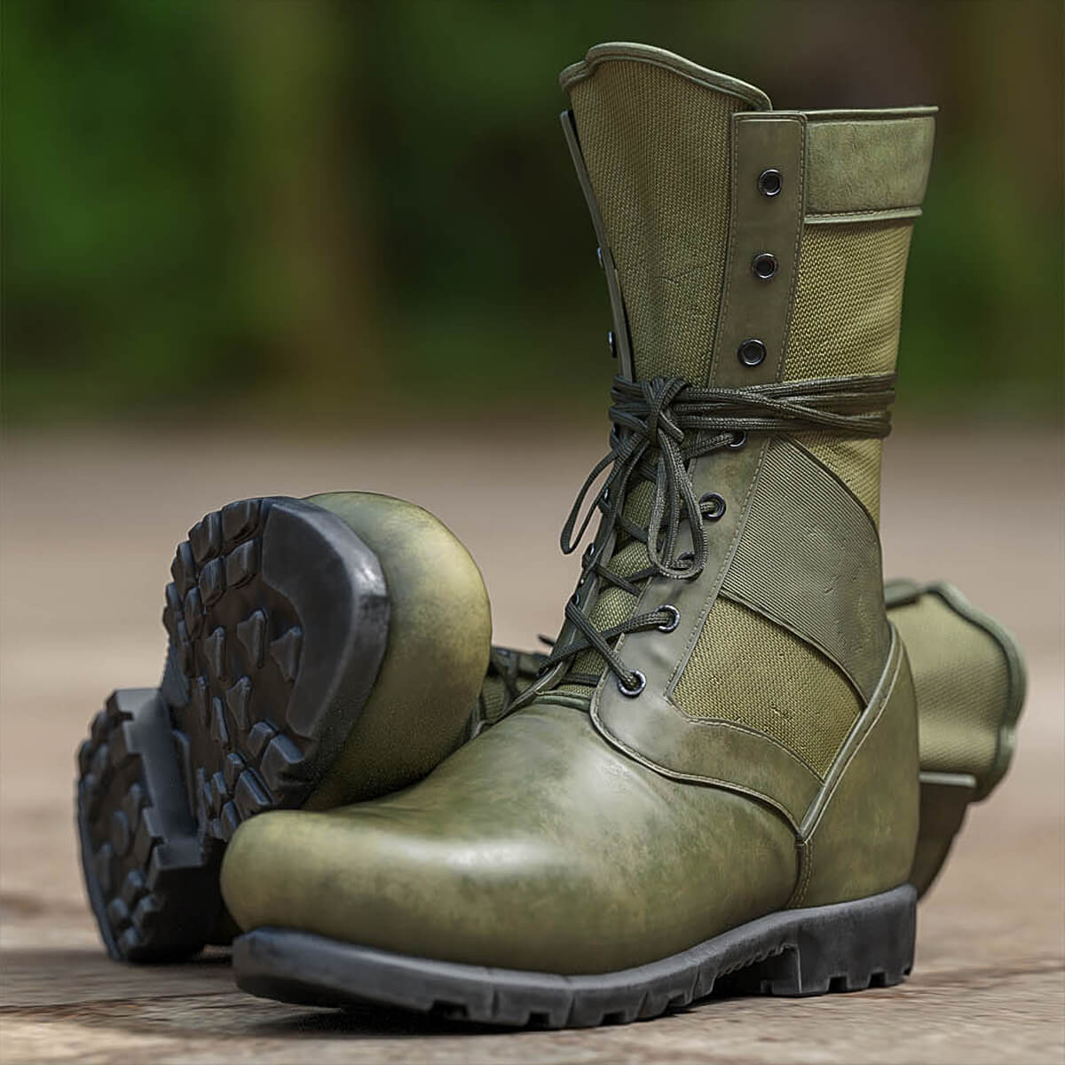 Ultimate Army Shoes Genesis 9\G8\G8.1 and Bonus Material - Daz Content ...