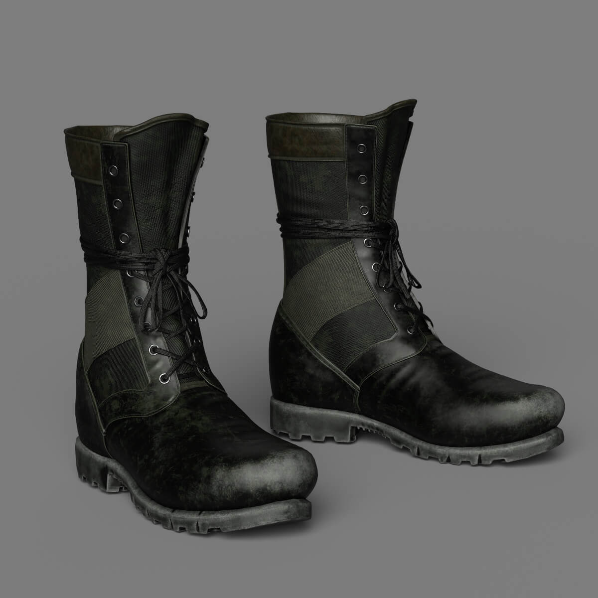 Army Shoes Bonus Materials - Daz Content by Slide3D