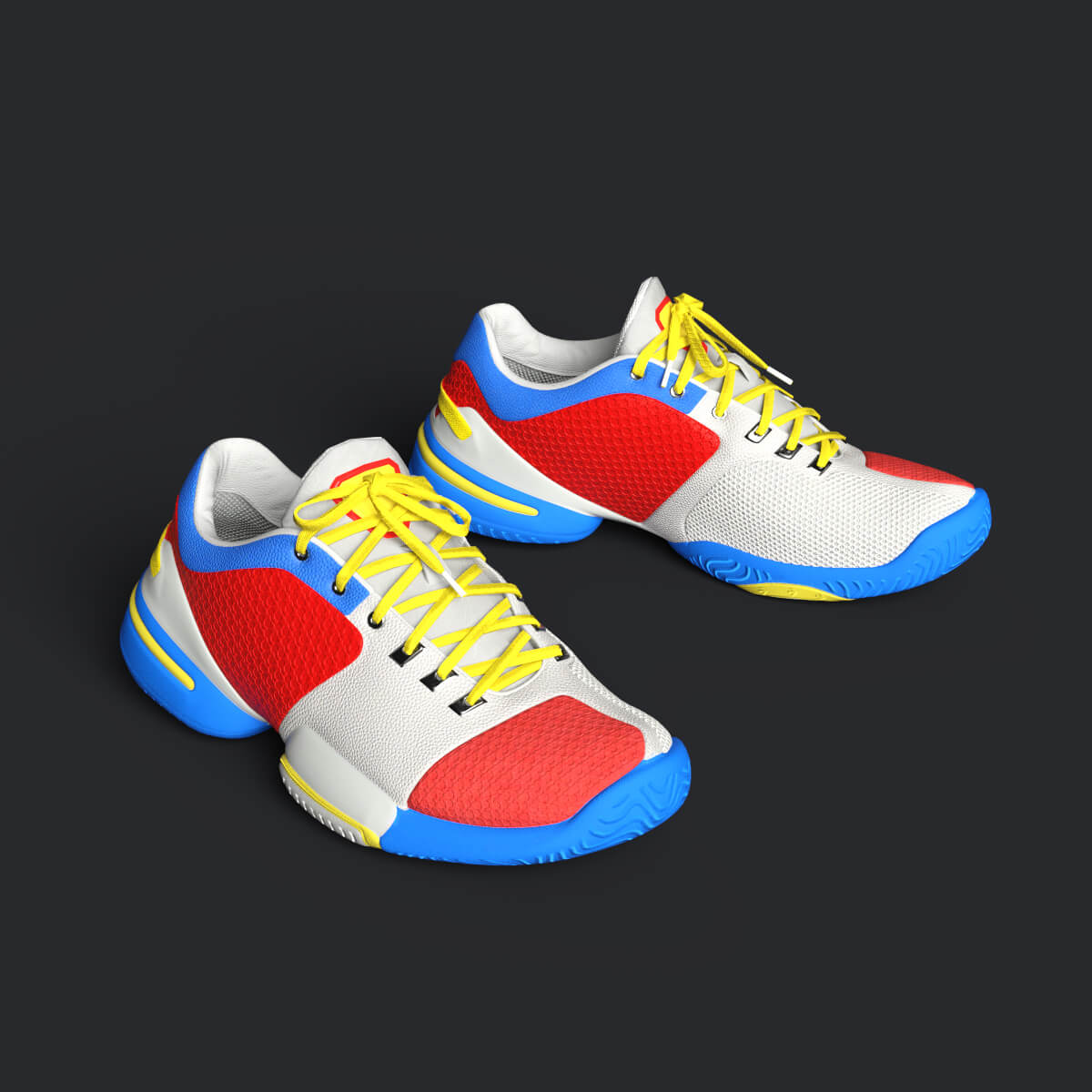 Slide3D RS2 Sneakers Texture Addon - Daz Content by Slide3D