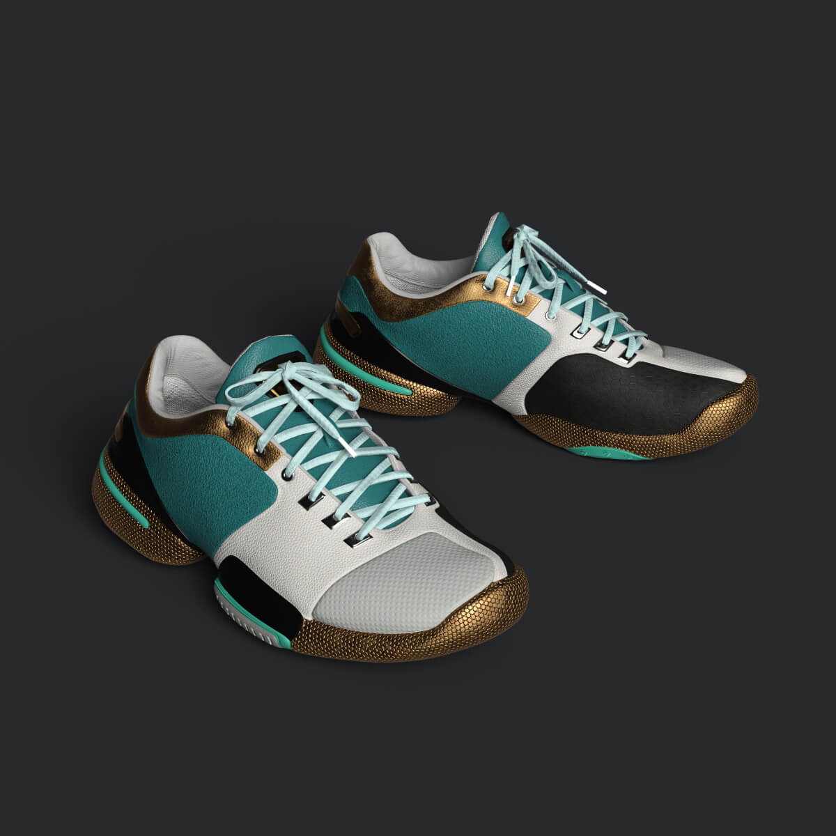 Slide3D RS2 Sneakers Texture Addon - Daz Content by Slide3D