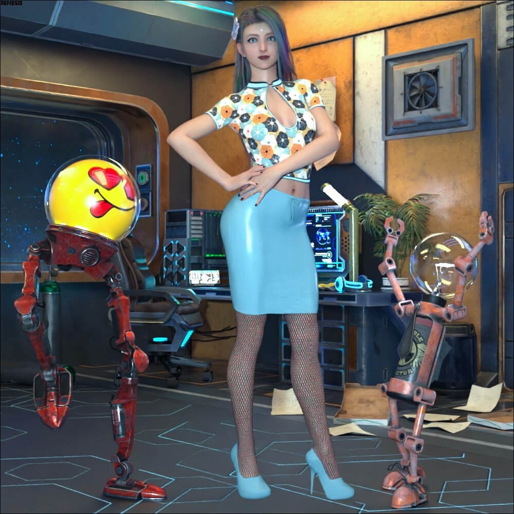 Orient Elements Outfit for G8/8.1F - Daz Content by Slipknot3D