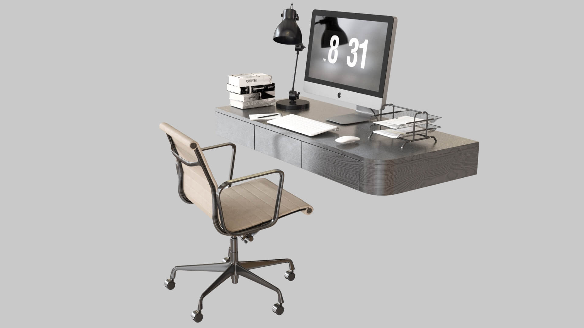 Work Table 02 - 3D Model by Smart3DModels