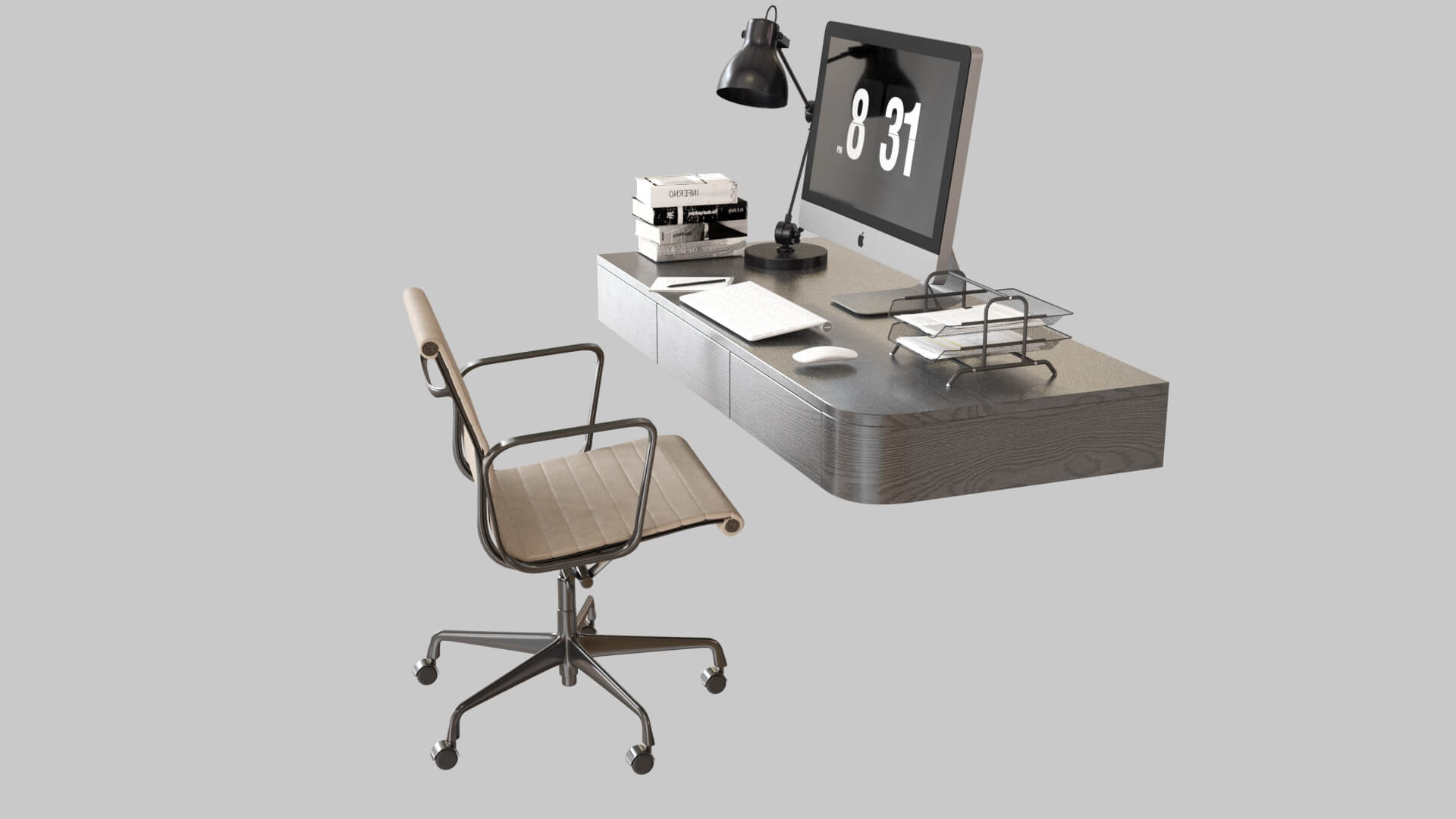 Work Table 02 - 3D Model by Smart3DModels